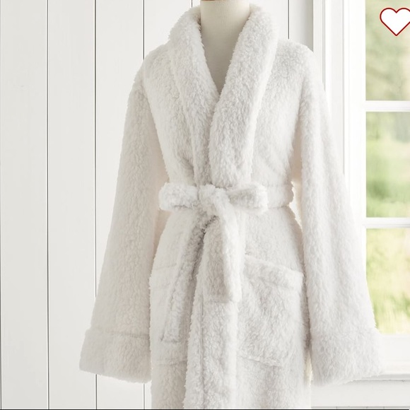 Pottery Barn | Intimates & Sleepwear | Pottery Barn Teddy Bear Robe ...